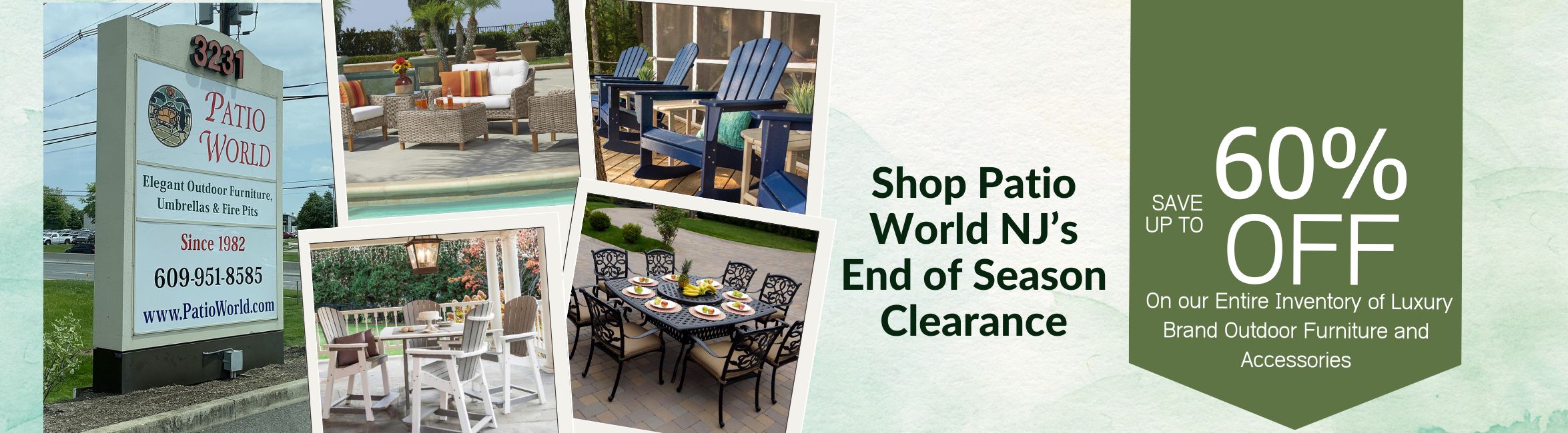 Patio World | Fine patio and outdoor furniture retailer in New Jersey